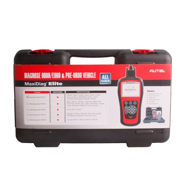 Autel Maxidiag Elite MD701 Full System Diagnostic Scanner for for Asia ...