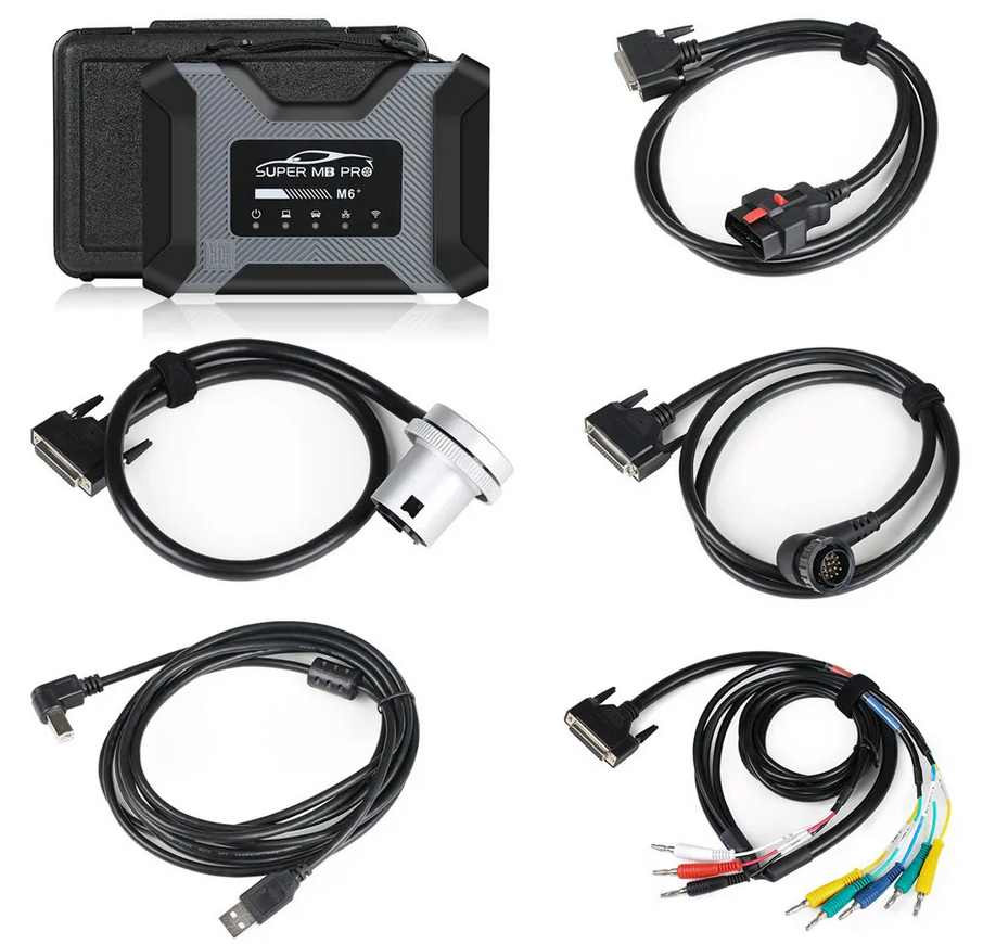 SUPER MB PRO M6+ Diagnosis Tool Full Package for Benz Diagnostic Tool ...