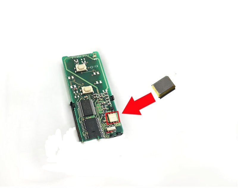 Square Crystal Oscillator Original New for Toyota Smart Key (315 Model ...
