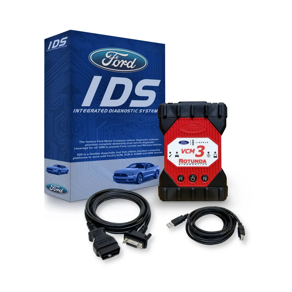 Original Rotunda VCM3 Ford/Mazda VCI Diagnosis Programming Interface ...