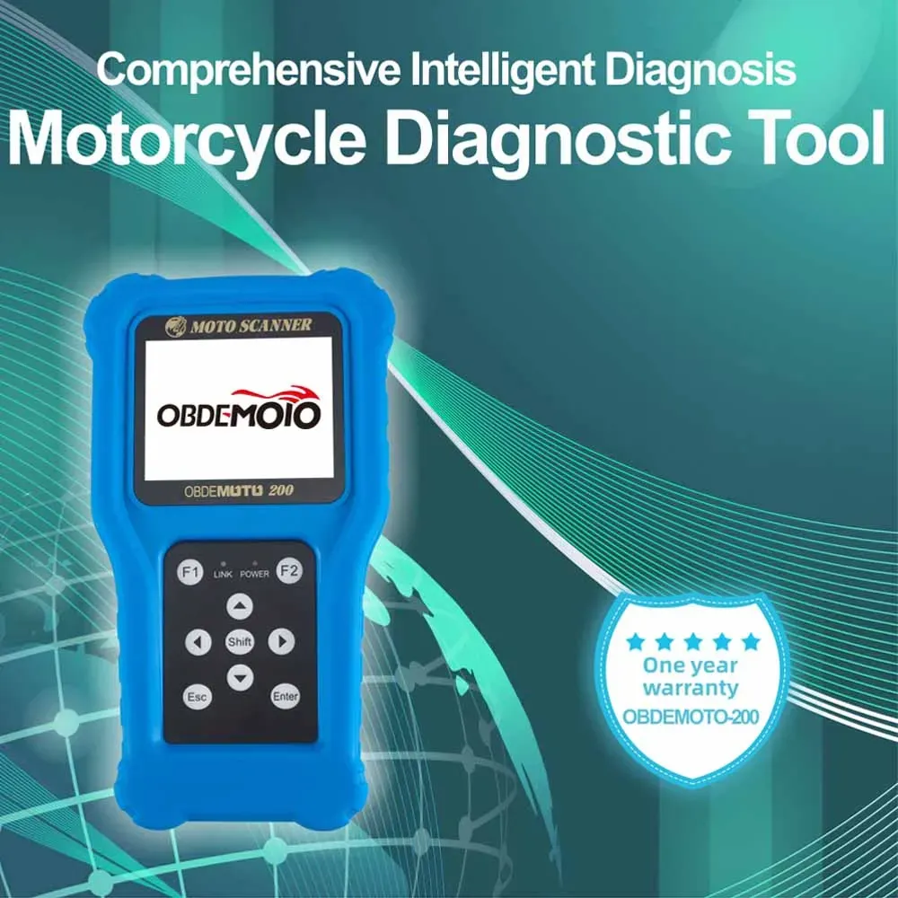 2023 OBDEMOTO200 EFI Motorcycle for 7 Brand and OBD 2 OBD2 Scanner ...