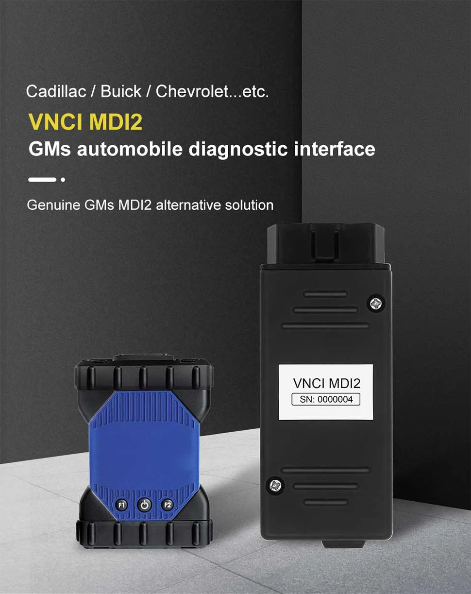 2024 VNCI MDI2 Diagnostic Interface For GMs Support CAN FD/ DoIP ...