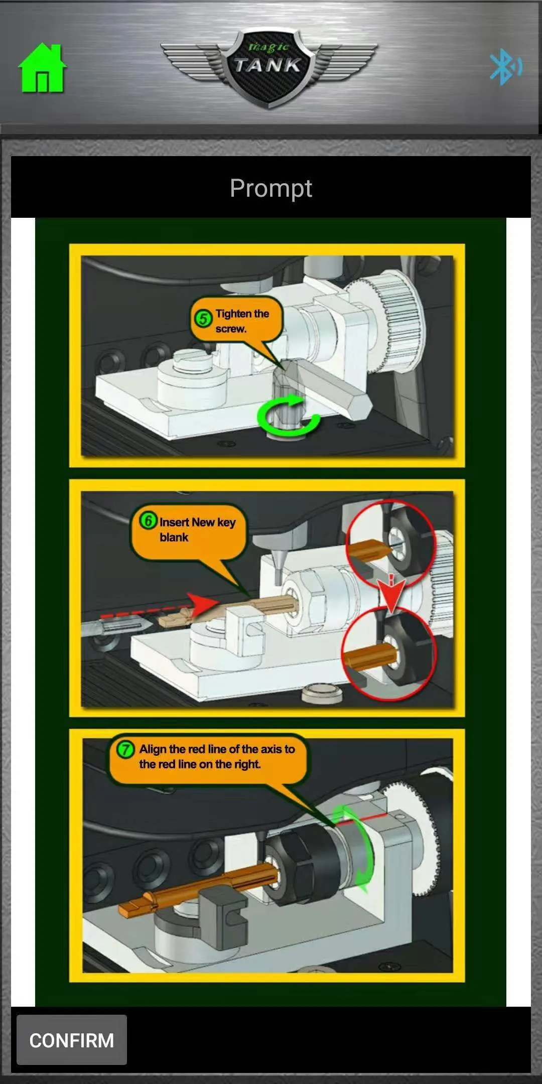 Ford Clamp for FO21 and Jaguar Tibbe Key Work with 2M2 TANK Key Cutting ...