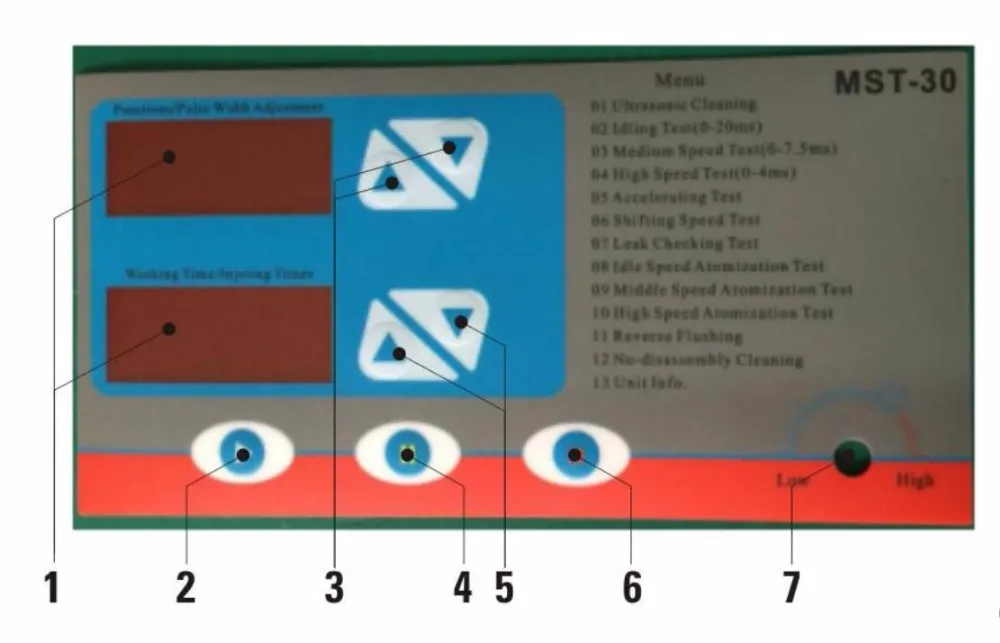MST30 Nozzle Washing Machine 220V110V MST-30 Auto Fuel Injector Cleaner ...