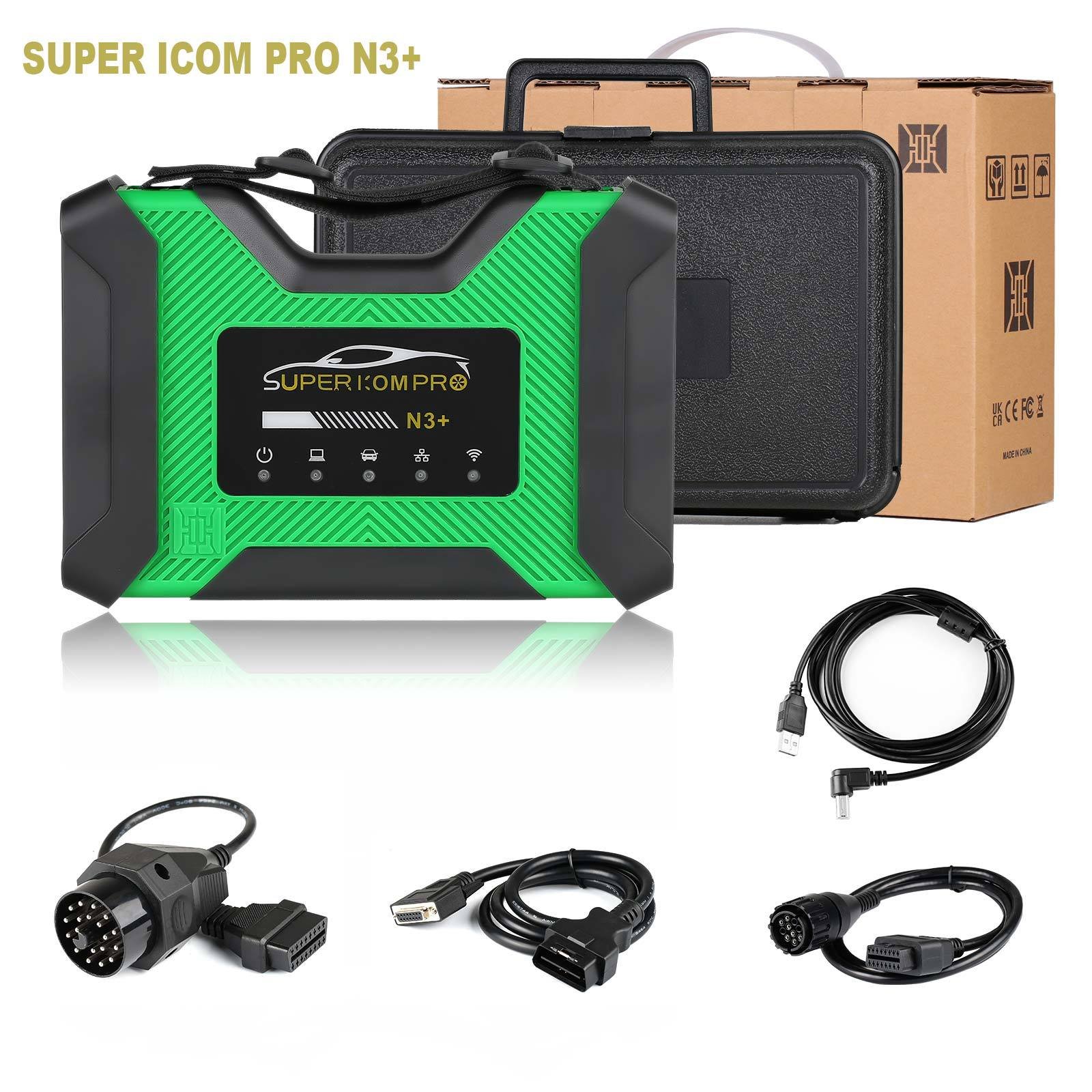 SUPER ICOM PRO N3+ BMW Full Configuration with V2024.3 SSD and ...